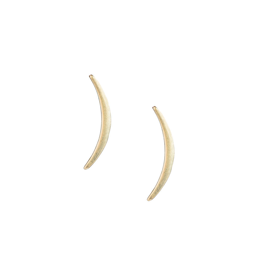 Curved Bar Ear Crawler Studs – Amy Jennings Designs